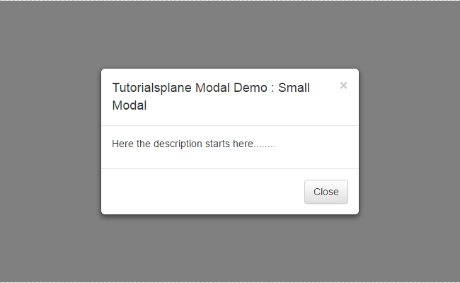 Bootstrap Modal Vertical Align Center CSS Example